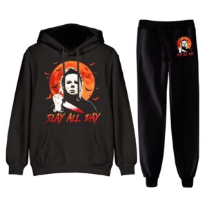 halloween hoodie and sweatpants suit fashion movie fans casual sweatshirts suit for man woman