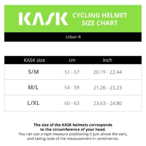 KASK Adult Urban Bike Helmet Urban-R Ivory [Size 59], Medium