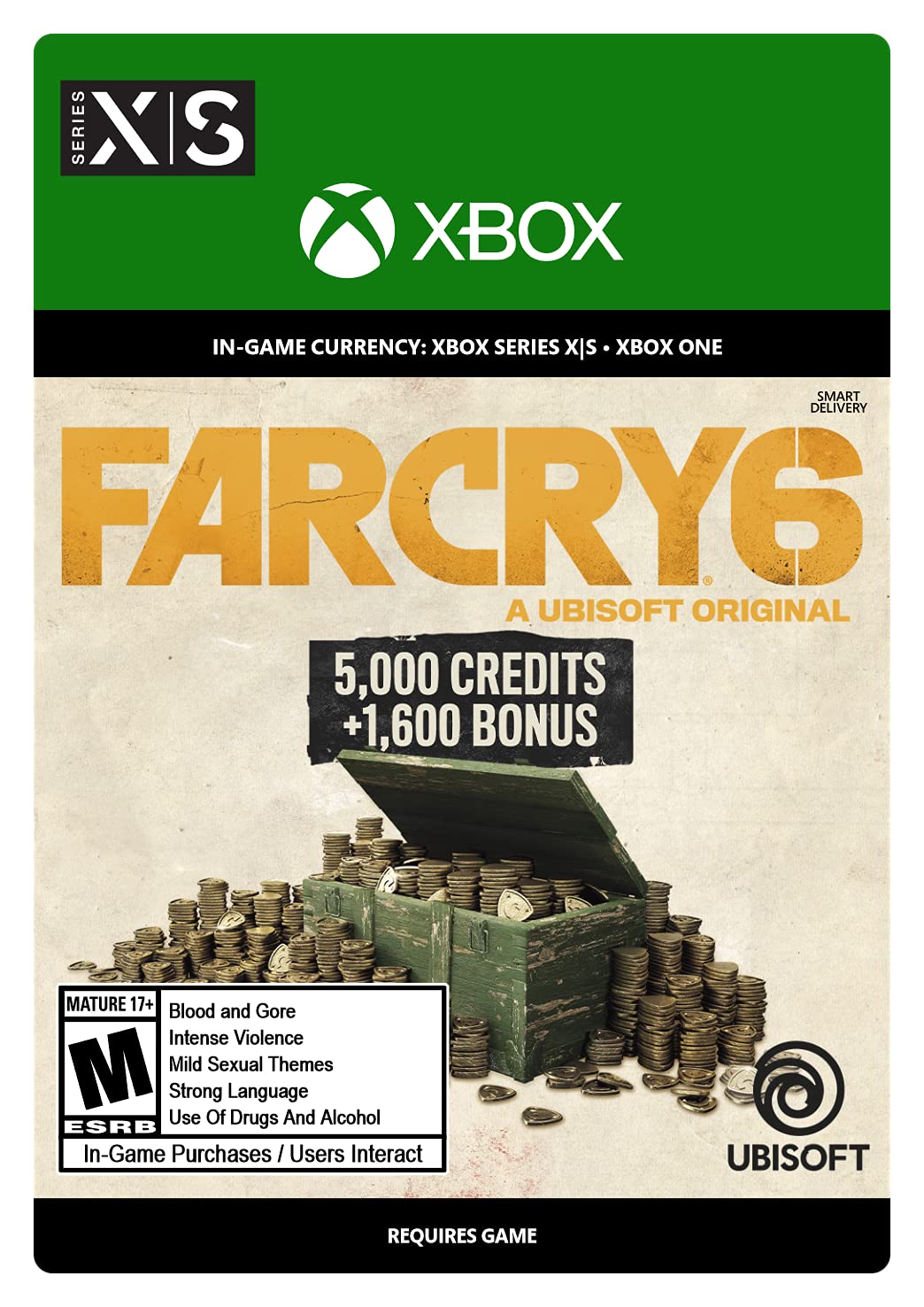 Far Cry 6: Virtual Currency X-Large Pack (6,600 Credits) - Xbox [Digital Code]