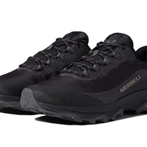 Merrell Men's Trekking Shoes, Black/White, 10.5 AU