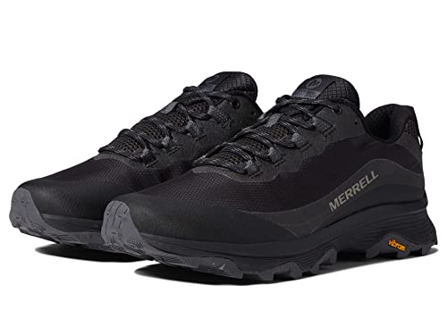 Merrell Men's Trekking Shoes, Black/White, 10.5 AU