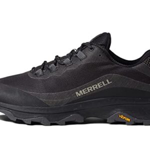 Merrell Men's Trekking Shoes, Black/White, 10.5 AU