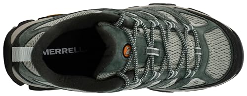 Merrell Moab 3 Shoes for Women - Breathable Leather, Mesh Upper, and Classic Lace-Up Closure Shoes Laurel 8 M