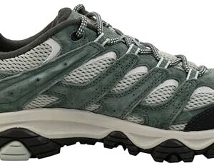 Merrell Moab 3 Shoes for Women - Breathable Leather, Mesh Upper, and Classic Lace-Up Closure Shoes Laurel 8 M