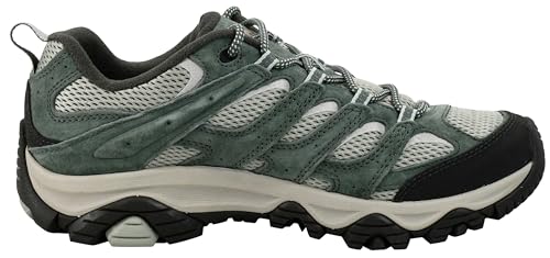 Merrell Moab 3 Shoes for Women - Breathable Leather, Mesh Upper, and Classic Lace-Up Closure Shoes Laurel 8 M