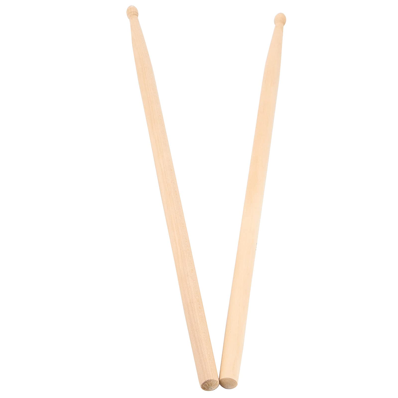 MAHIONG 15 Pairs 5A Drum Sticks, Classic Wood Tip Drumstick Bulk, Maple Wood Drum Sticks Set for Kids and Adults, 16 Inch