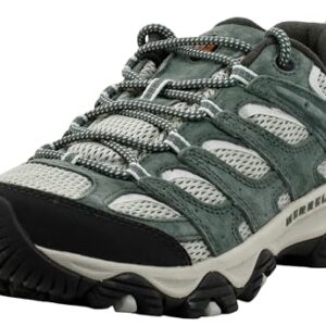 Merrell Moab 3 Shoes for Women - Breathable Leather, Mesh Upper, and Classic Lace-Up Closure Shoes Laurel 8 M