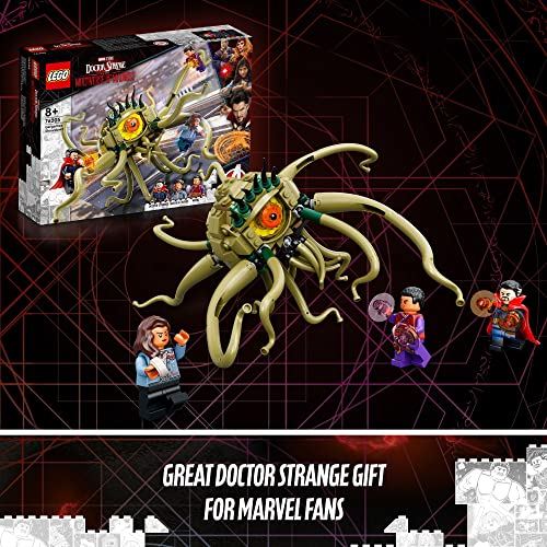 LEGO Marvel Gargantos Showdown 76205 Monster Building Kit with Doctor Strange, Wong and America Chavez for Ages 8+ (264 Pieces)