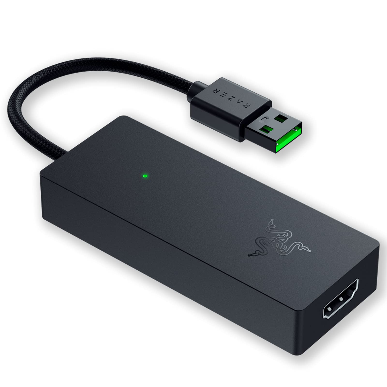 Razer Ripsaw X USB Capture Card w/Camera Connection: 4K 30FPS - OBS & Streamlabs Compatible - for Streaming, Gaming, Video Conference, Zoom, Teams - HDMI 2.0 & USB 3.0 - Compact Design - Plug & Play