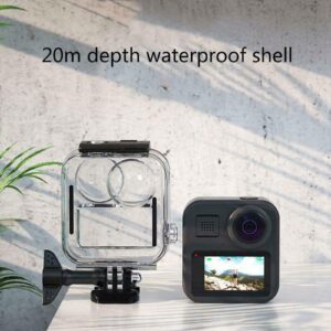 Touchscreen Waterproof Housing Case for GoPro MAX 360 Diving Protection Underwater Dive Cover for Go Pro Max Camera Accessories