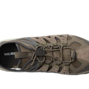 Merrell Accentor 3 LTR Sieve Sneakers for Men Offers Waterproof Leather, EVA Foam Insole, and Protective Rubber Toe Cap. Boulder 9.5 M