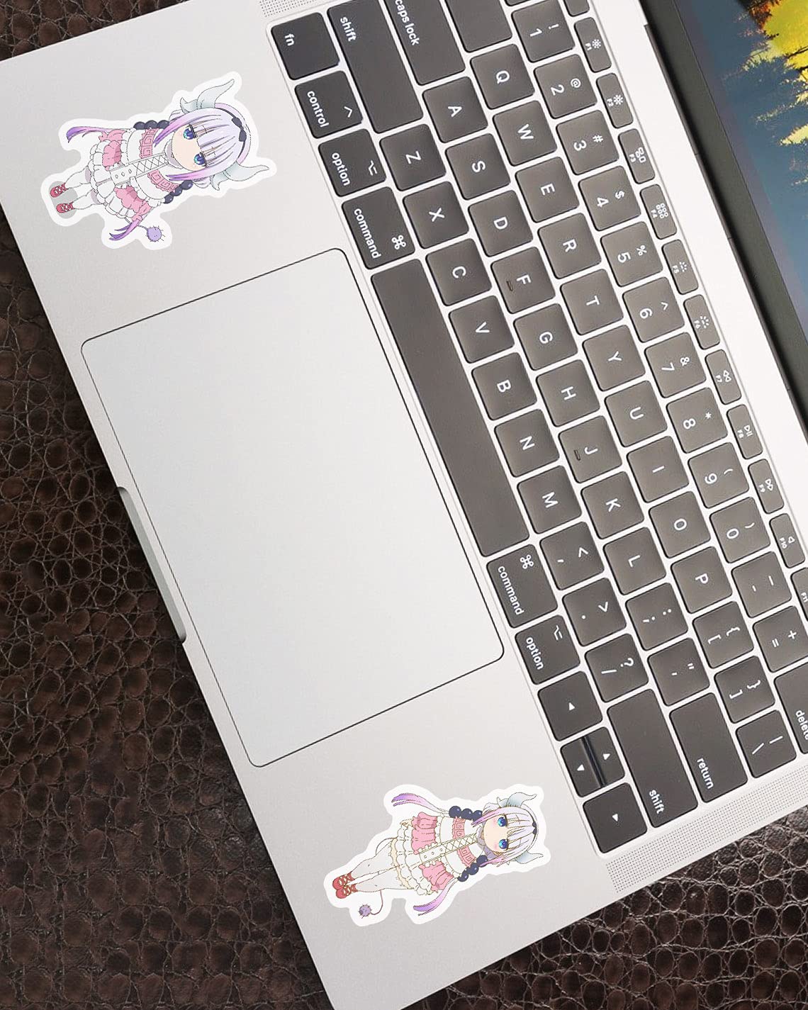 Alexiss Miss Kobayashi's Dragon Maid Kanna Kamui Funny Sticker for Phone, Laptop, Skateboard, Car, Pack 4 Pcs Size 3In