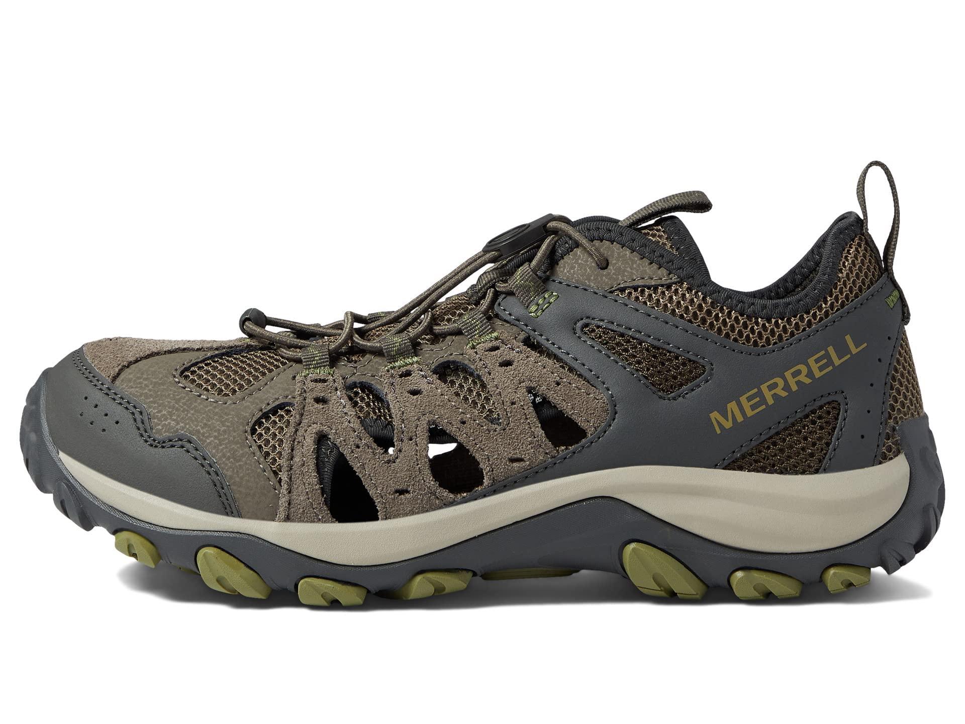 Merrell Accentor 3 LTR Sieve Sneakers for Men Offers Waterproof Leather, EVA Foam Insole, and Protective Rubber Toe Cap. Boulder 9.5 M