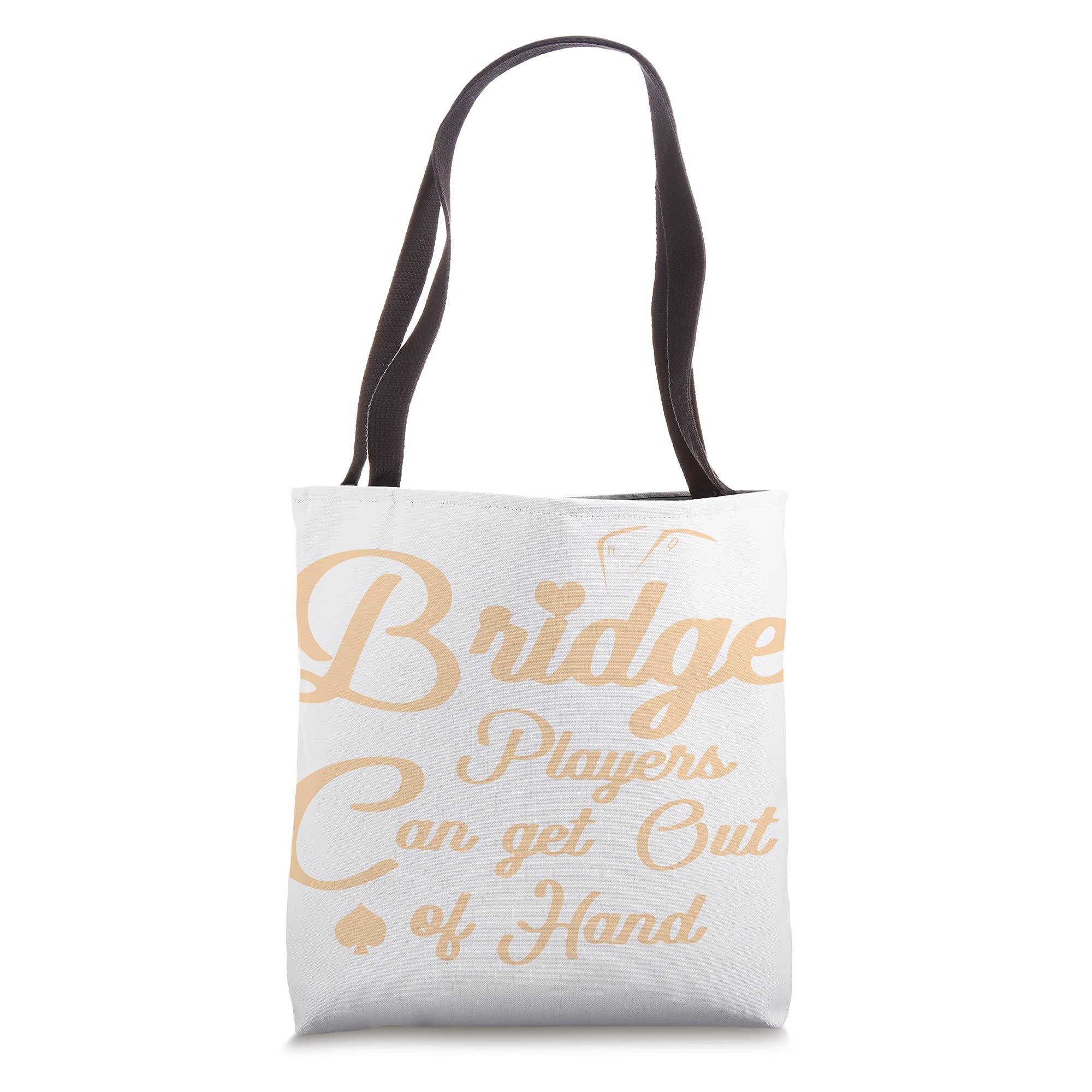 Bridge Players Out Of Hand Playing Card Bridge Gift Tote Bag