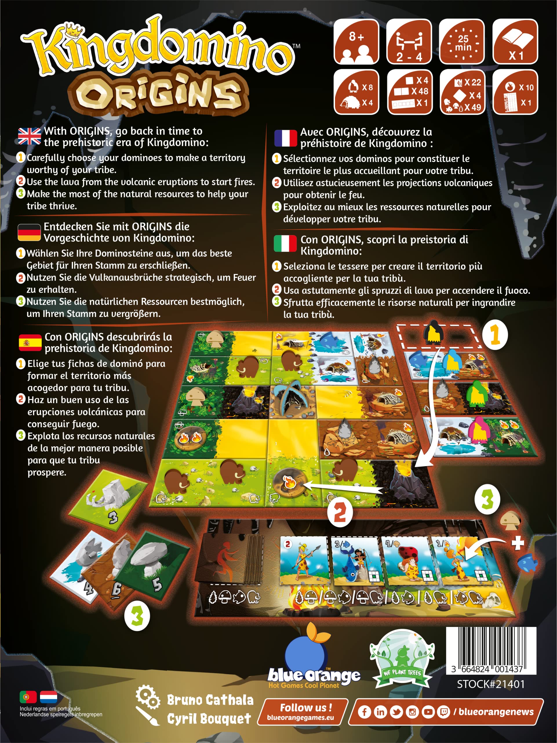 Blue Orange Kingdomino Origins, Kingdom_Origins