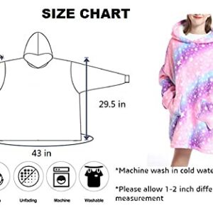 Shamdon Home Collection Blanket Hoodie Women,Wearable Hoodie Blanket,Sherpa Fleece Oversized Hoodie Blanket with Hood for Adult Teen