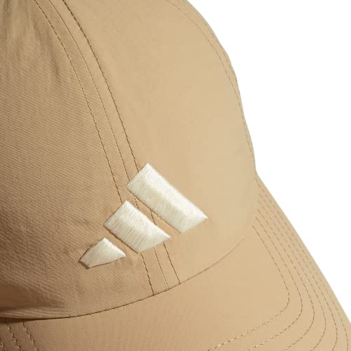 adidas Women's Influencer 3 Relaxed Strapback Adjustable Fit Hat, Beige Tone/Ecru Tint Beige, One Size