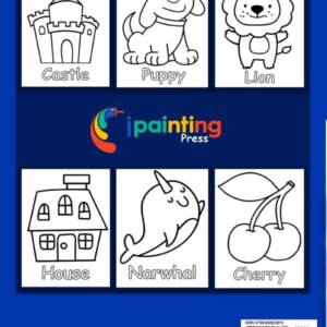 My First Coloring Book For Toddlers 1-3: 100 Simple Pictures to Learn and Color For Kids Ages 1, 2, 3 & 4 ( US Edition)