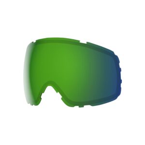 smith proxy snow goggle replacement lens - chromapop sun green mirror