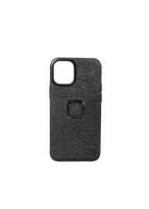 peak design unisex mobile everyday fabric case iphone® 13 mini charcoal one size one size