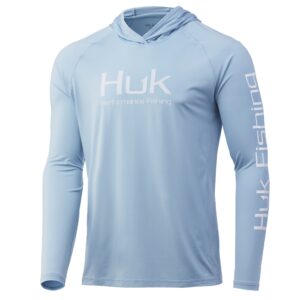 pursuit hoodie | performance long-sleeve shirt +30 upf , coastal skyx-large