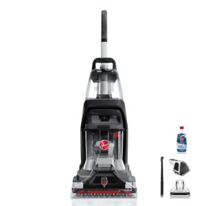 hoover powerscrub xl pet carpet cleaner machine, for carpet and upholstery, deep cleaning carpet shampooer with multi-purpose tools, powerful suction, perfect for pets, fh68050, black