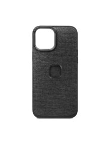 peak design unisex mobile everyday fabric case iphone® 13 pro max charcoal one size one size