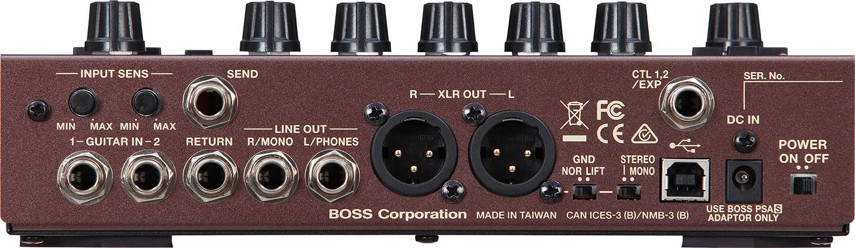 Boss AD-10 Acoustic Preamp Bundle with 10ft Instrument Cable, 6in Patch Cable, and Picks