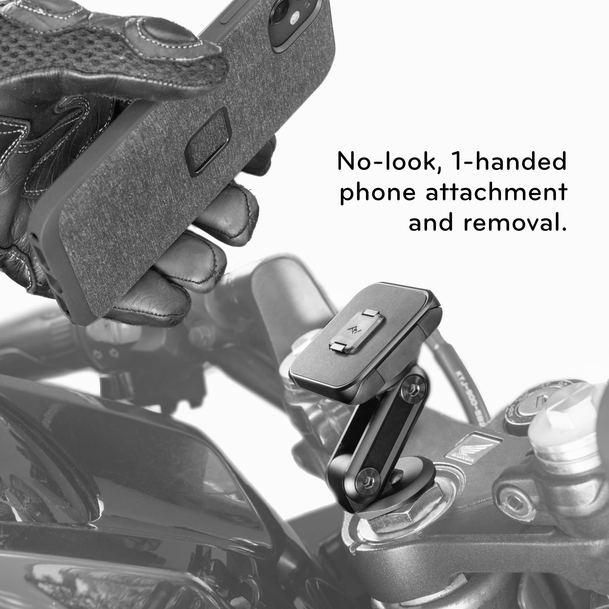 Peak Design Mobile Motorcycle Mount Stem Mount Black