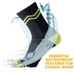 Showers Pass Crosspoint Waterproof Socks - Breathable & Water Resistance Horizon Socks - Essential For Men & Women - Gear For Any Outdoor Work Activities