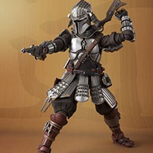 TAMASHII NATIONS - Star Wars: The Mandalorian - Ronin Mandalorian & Grougu (Beskar Armor), Bandai Spirits MEISHO Movie Realization Action Figure