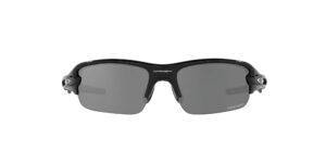 oakley youth oj9008 flak xxs square sunglasses, polished black/prizm black, 58 mm