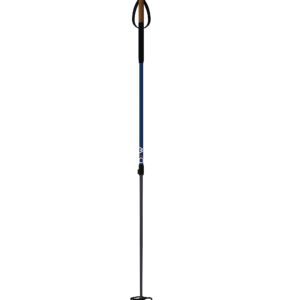 FISCHER Unisex Adult BC Vario Adjustable Lightweight Durable Backcountry Cross-Country Navy/Asphalt Aluminum Ski Poles (OZ45021)