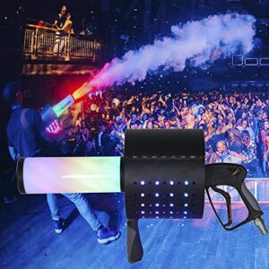 co2 cannon confetti machine handheld 7 colors led confetti blaster gun professional confetti launcher for concerts, parties, club, wedding, theater