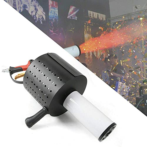 CO2 Cannon Confetti Machine Handheld 7 Colors LED Confetti Blaster Gun Professional Confetti Launcher for Concerts, Parties, Club, Wedding, Theater