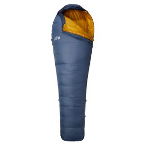 Mountain Hardwear Unisex Bishop Pass M 30F/-1C Long, Light Zinc, Left-Hand Zipper