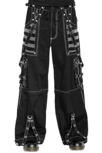 tripp nyc tripp electro pants [black/white] xl