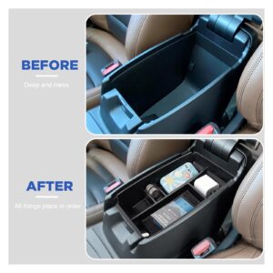 Carwiner Center Console Organizer for 2021-2025 Ford Bronco Sport CX430 2020-2025 Ford Escape Tray Storage Box Armrest Interior Accessories