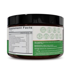 Live Conscious Beyond Greens Concentrated Superfood Powder & Organic Pea Protein Powder - Vanilla Dream Flavor | Immune System Boost & Gut Health + Metabolism & Muscle Support