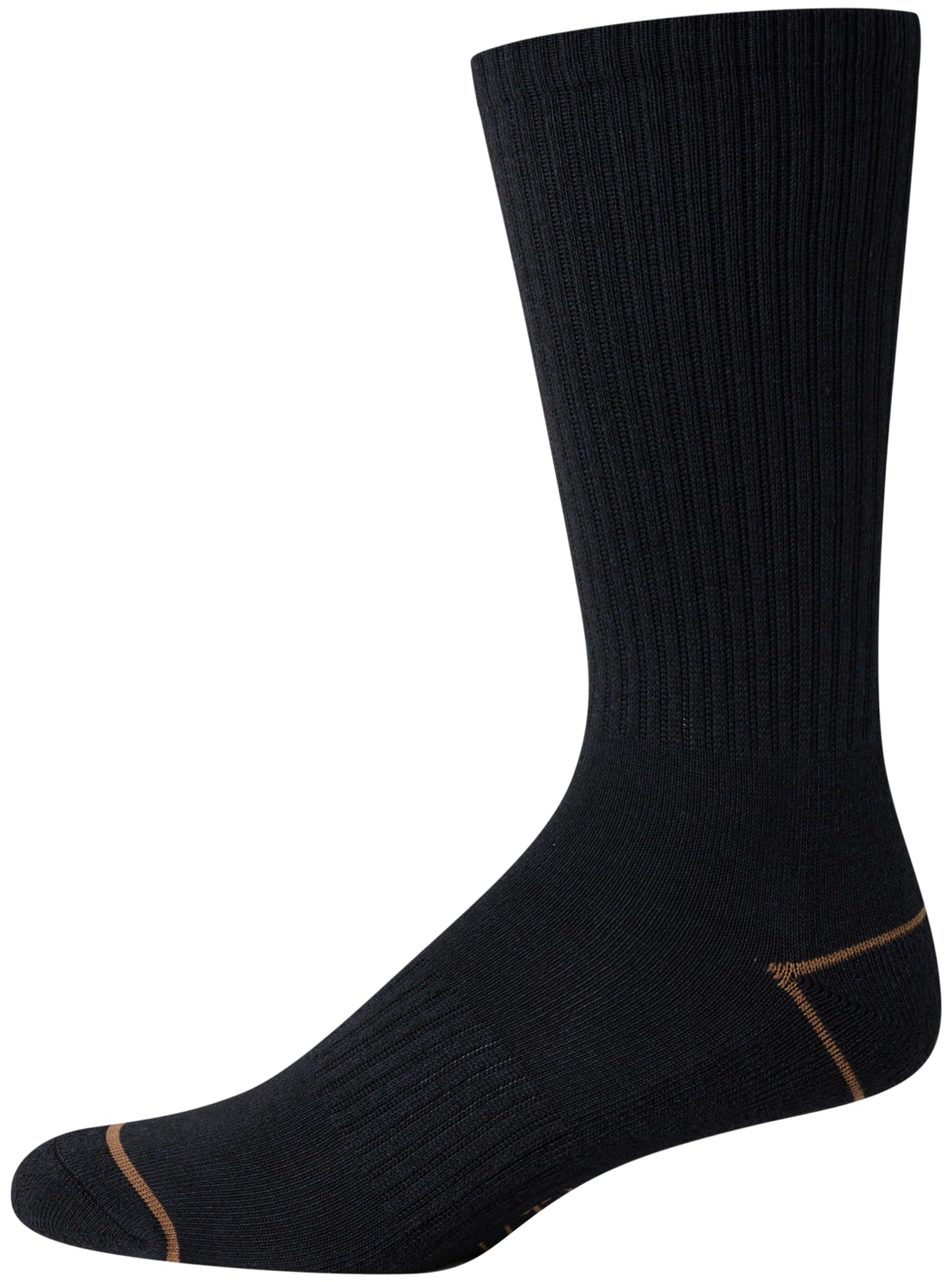 Nautica Men's Dress Socks - Light-Cushion Crew Socks (5 Pack), Size 6-12.5, BrownKhaki