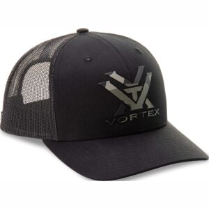 Vortex Men's Camo Punch Snap Back Cap, Black, One Size