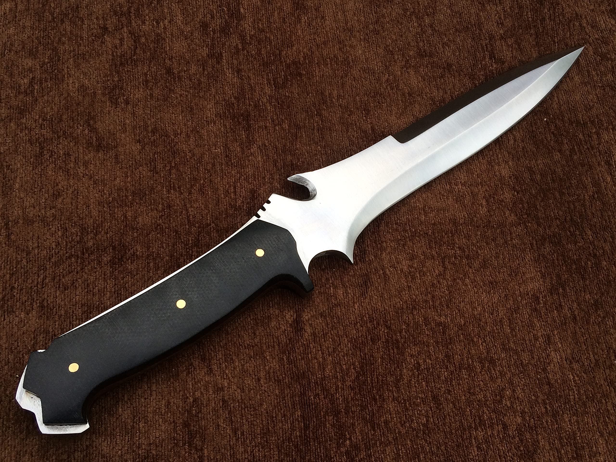 SUFI Custom Handmade 5160 Spring Steel RE4 Krauser Knife, Hunting knife, Gaming Knife