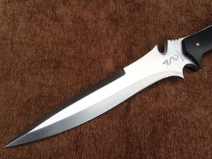 sufi custom handmade 5160 spring steel re4 krauser knife, hunting knife, gaming knife