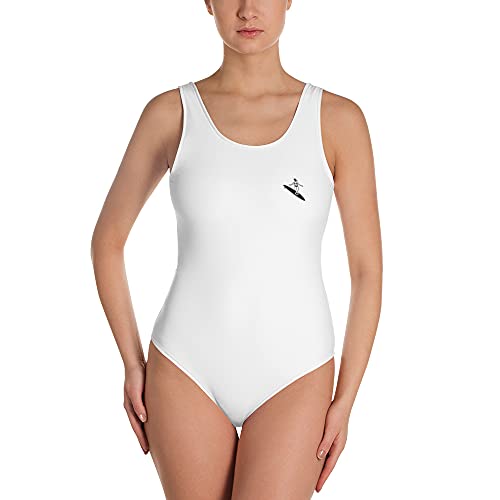 Apex Hype Women Bikini Swimsuit One-Piece Swimwear Beach Dress White