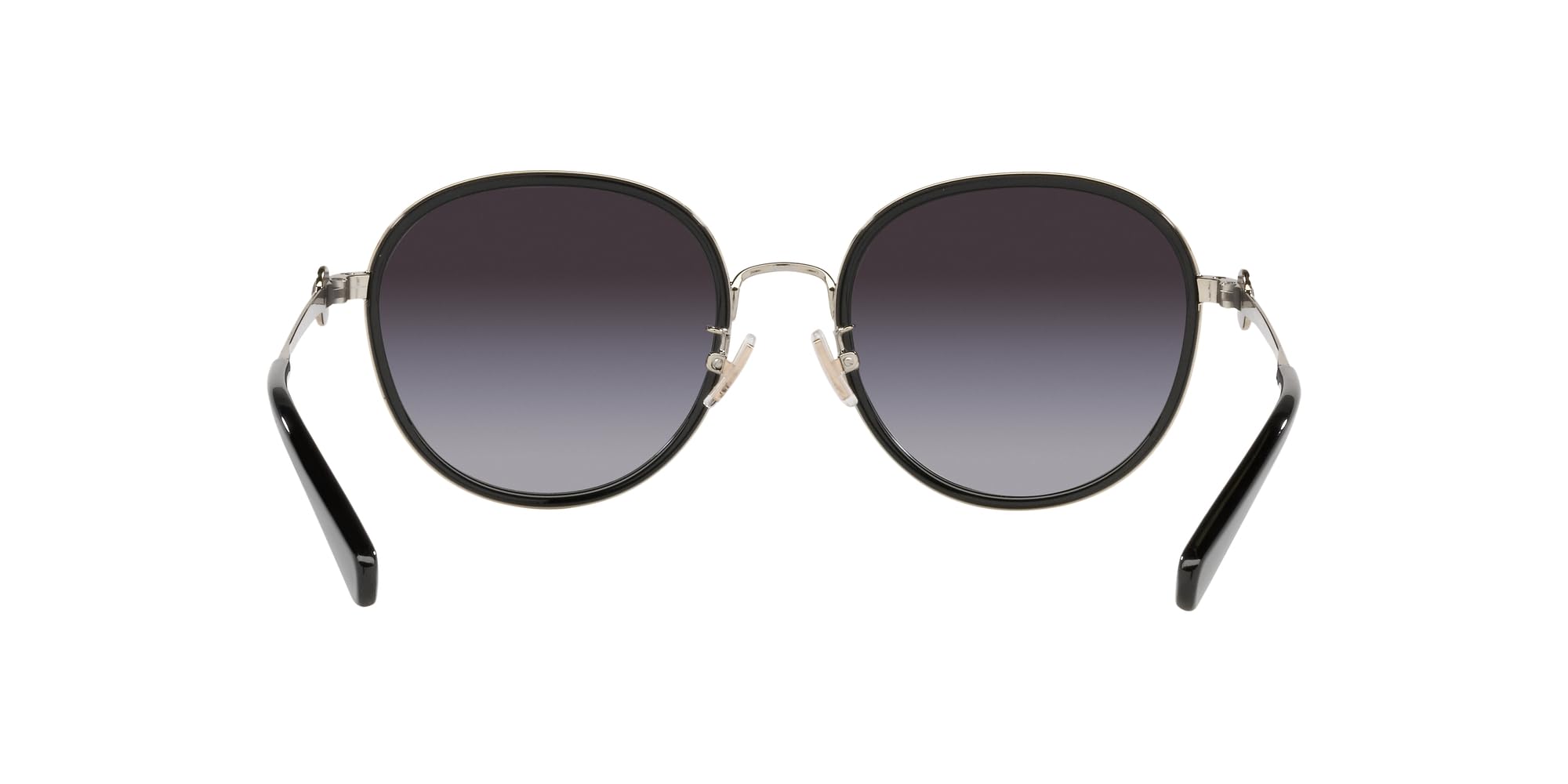 Coach HC7129 Sunglasses, Black/Grey Gradient, 54 mm