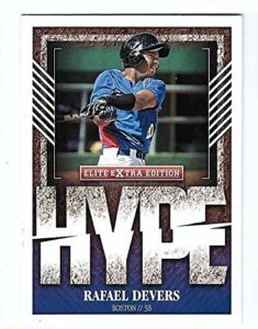 rafael devers 2015 panini elite extra edition hype #10 rookie card rc boston red sox baseball