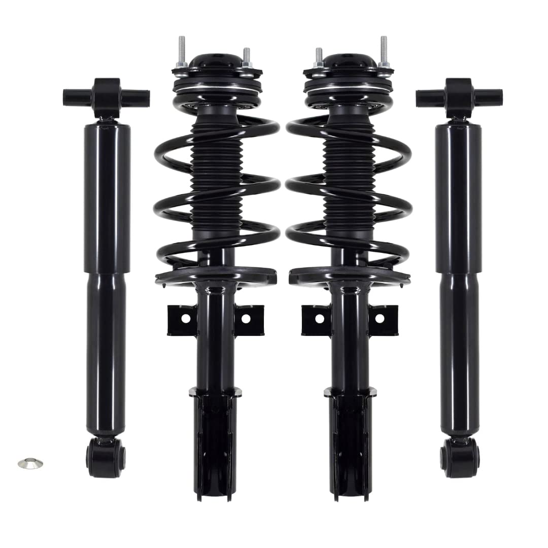 PM Auto Front - Rear Set of 4 Quick Complete Strut - Shock For 2007-2012 GMC Acadia