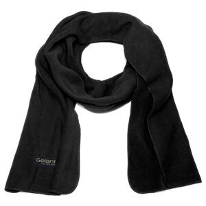 gelante classic men women warm fleece scarf - 15-2066 black