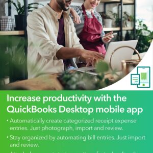 QuickBooks Desktop Pro Plus with Enhanced Payroll 2022 Accounting Software for Small Business 1-Year Subscription with Shortcut Guide [PC Download]