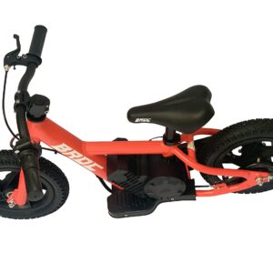 BROC USA Ebike for Kids, 12 Inch 24V Battery Operated, Red